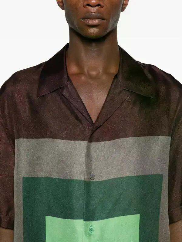 Loewe Silk Shirt - Brown