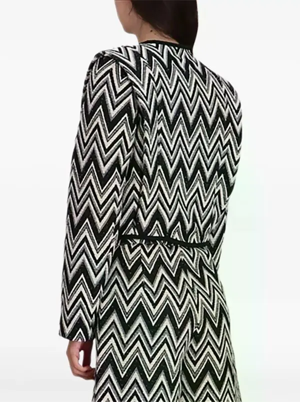 BOSS Zigzag-pattern Jacket