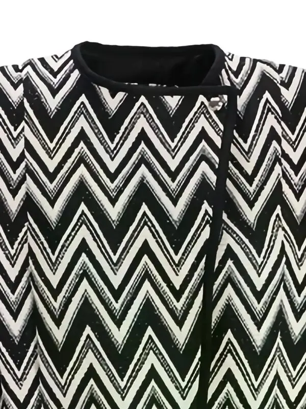 BOSS Zigzag-pattern Jacket