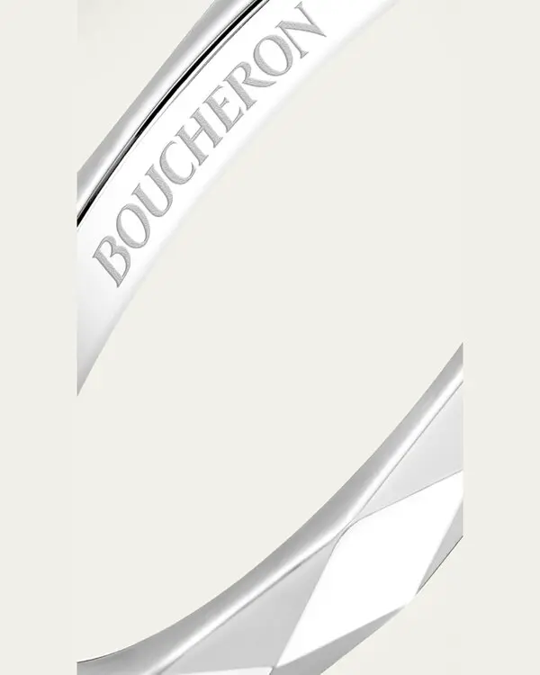 Boucheron Facette Medium Wedding Band Ring