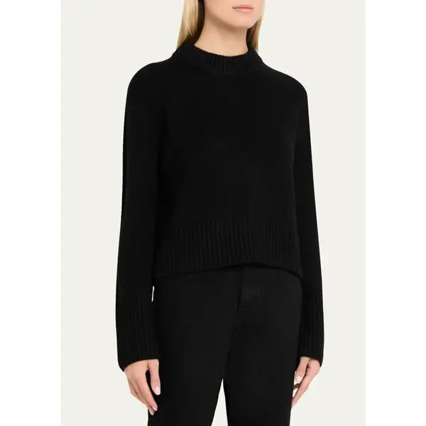 LISA YANG Cashmere Shrunken Crewneck Sweater