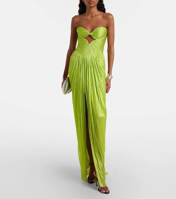 Maria Lucia Hohan Green Dress Dresses | Editorialist