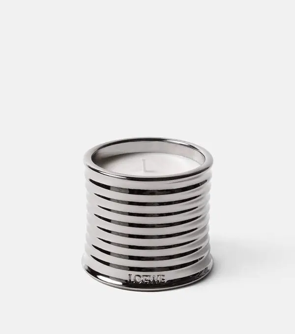 Loewe Black Sesame Medium Scented Candle - Silver