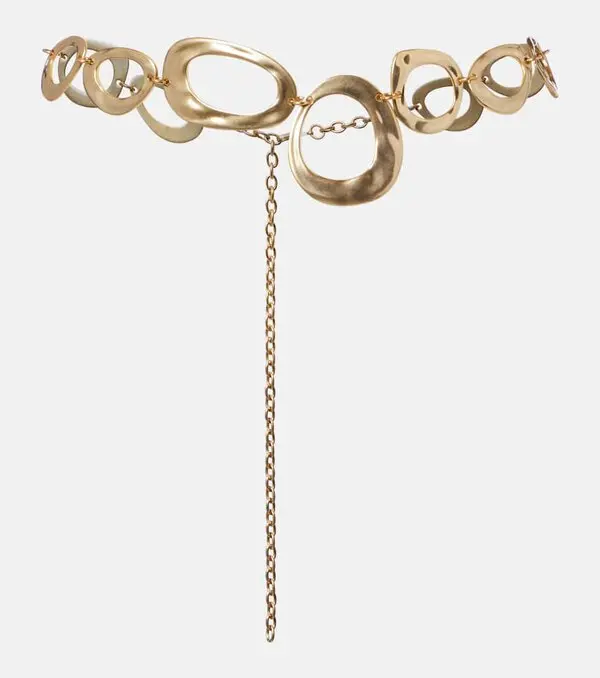 Zimmermann 12kt -plated Chain Belt - Gold