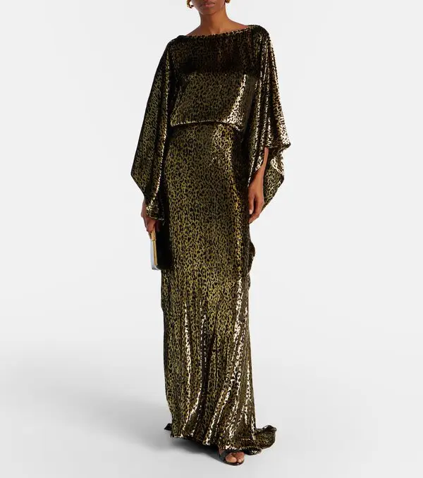 Roberto Cavalli Leopard-print Kaftan