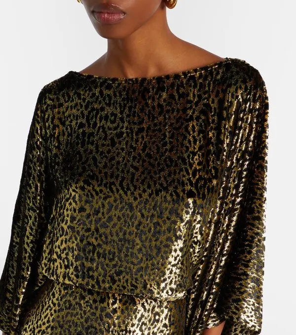 Roberto Cavalli Leopard-print Kaftan