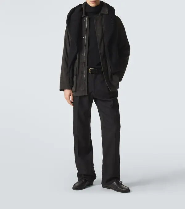 SAMAN AMEL City Suede Jacket