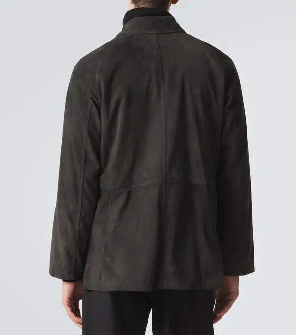 SAMAN AMEL City Suede Jacket