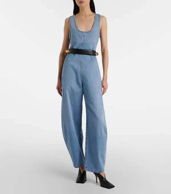 Alaïa Denim Jumpsuit
