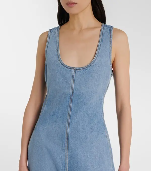 Alaïa Denim Jumpsuit