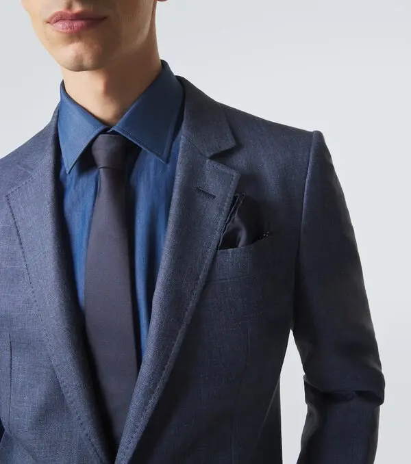 Gabriela Hearst Wool, Silk, And Linen Blazer
