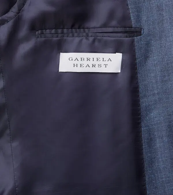 Gabriela Hearst Wool, Silk, And Linen Blazer