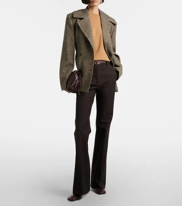 JOSEPH Tafira High-rise Flared Pants