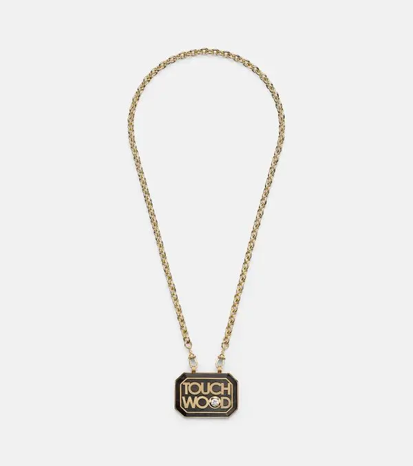 MARIE LICHTENBERG Scapular Pendant Necklace - Gold