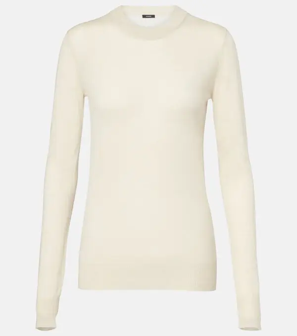 JOSEPH Cashmere Sweater - Beige