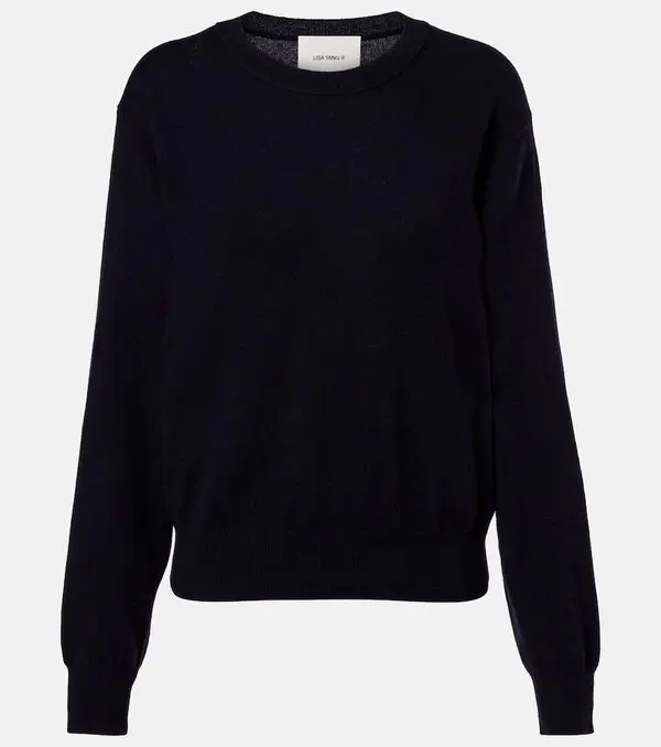 LISA YANG Greer Cashmere Sweater - Blue