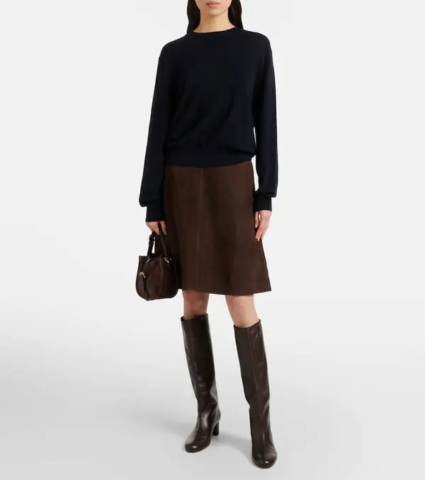LISA YANG Greer Cashmere Sweater - Blue