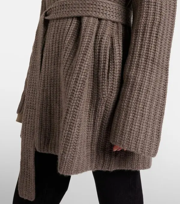 LISA YANG Jacqueline Cashmere Cardigan - Brown