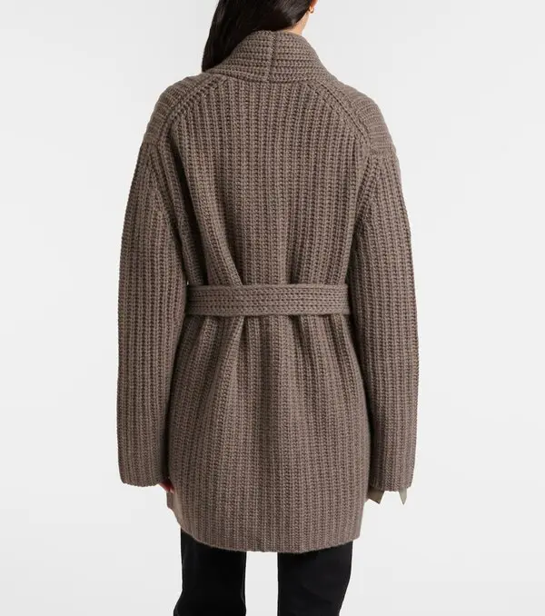LISA YANG Jacqueline Cashmere Cardigan - Brown