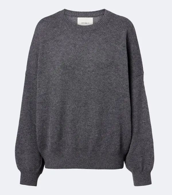 LISA YANG Veira Cashmere Sweater - Grey