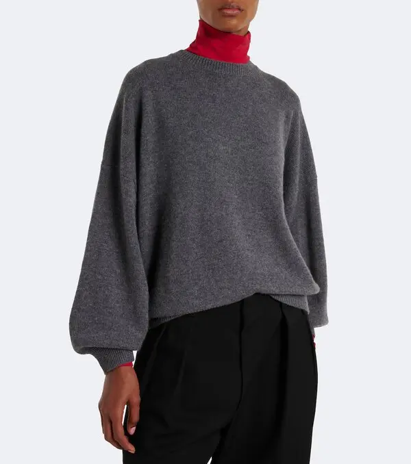 LISA YANG Veira Cashmere Sweater - Grey