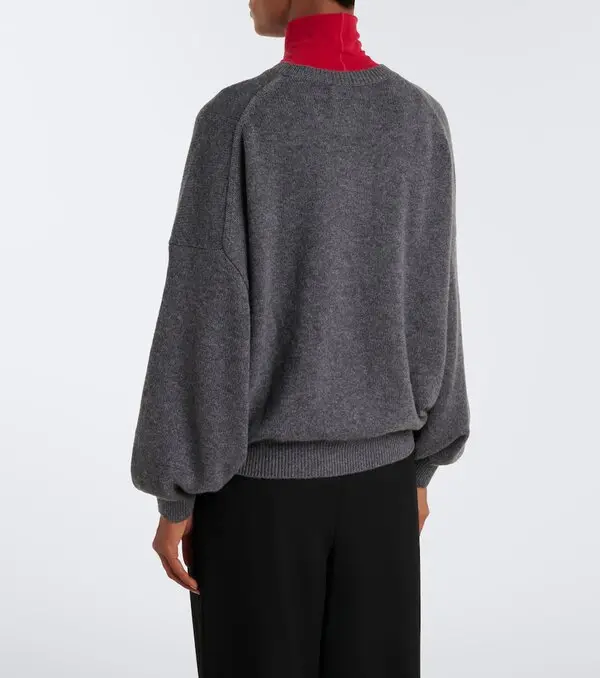 LISA YANG Veira Cashmere Sweater - Grey