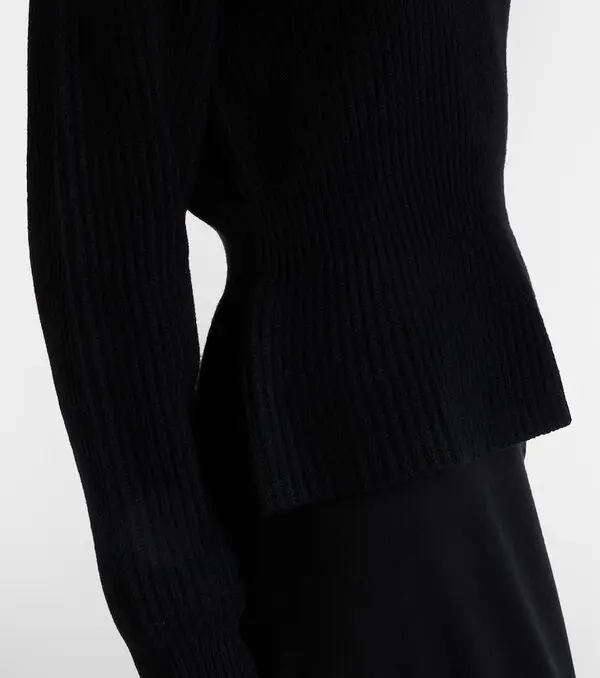 LISA YANG Miriella Ribbed-knit Cashmere Sweater