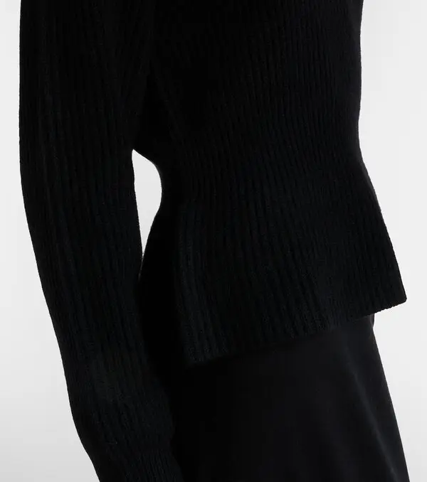 LISA YANG Miriella Ribbed-knit Cashmere Sweater