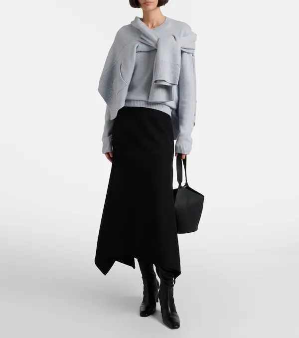 LISA YANG Mable Cashmere Sweater - Blue
