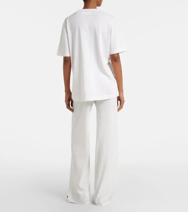 LISA YANG Aina Cotton And Cashmere Wide-leg Pants - Grey