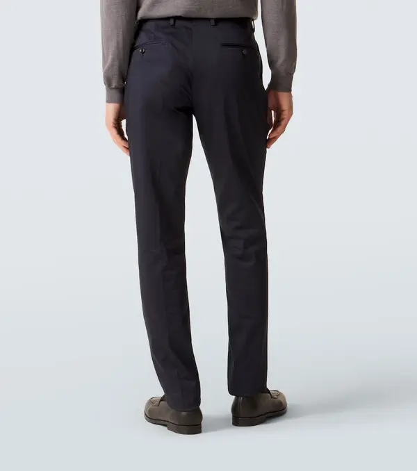 LARDINI Cotton-blend Suit - Blue