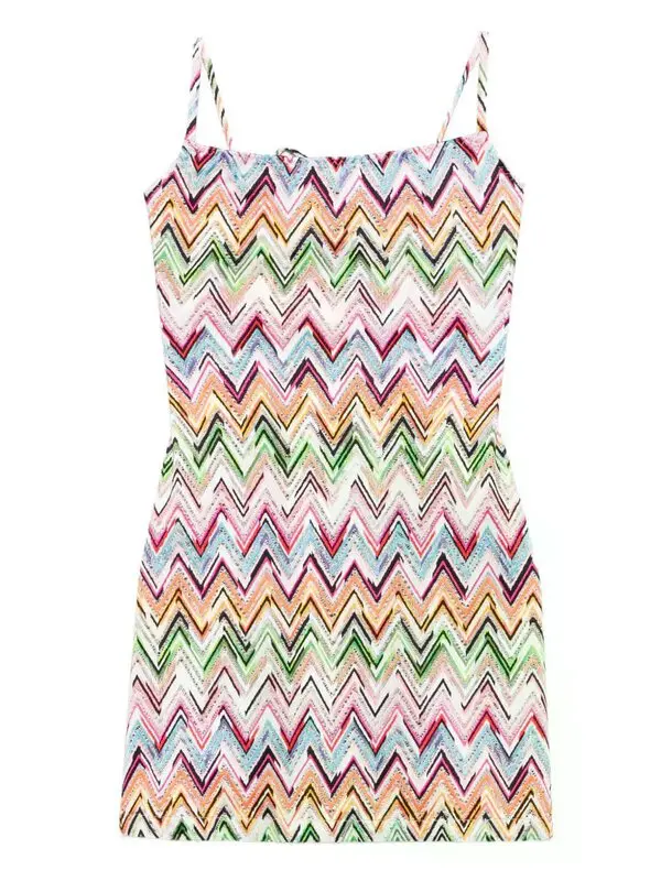 Missoni Square-neck Mini Dress