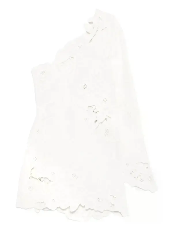 Cult Gaia Marlena Floral Mini Dress - White