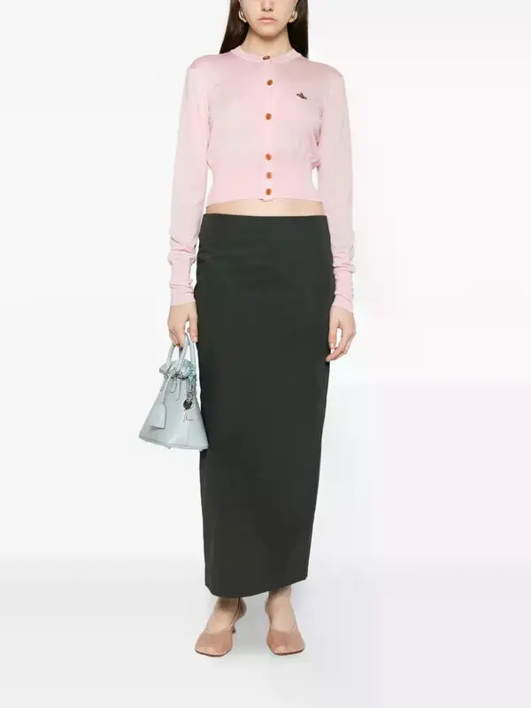 VIVIENNE WESTWOOD Bea Cropped Cardigan - Pink