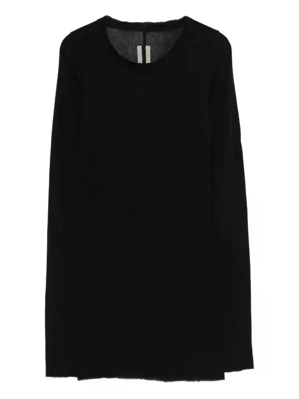 Rick Owens Rib Knit Long-sleeved T-shirt