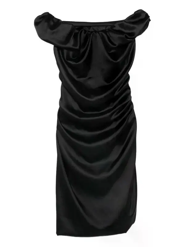 VIVIENNE WESTWOOD Ginnie Amber Midi Dress - Black