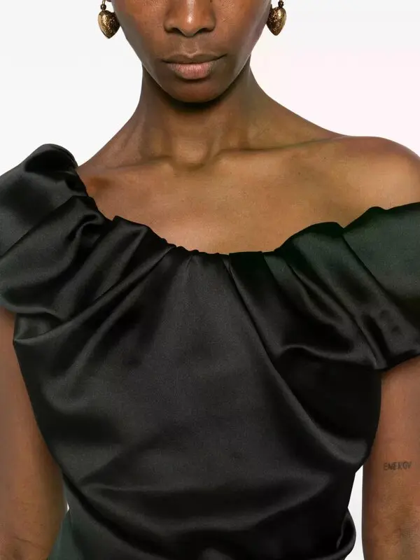 VIVIENNE WESTWOOD Ginnie Amber Midi Dress - Black