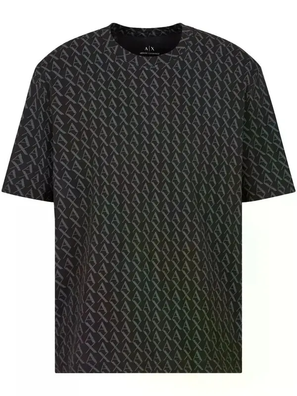 Armani Exchange Monogram-print T-shirt