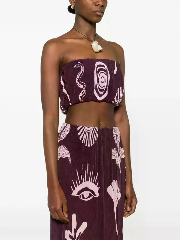 CALA DE LA CRUZ Odessa Strapless Top