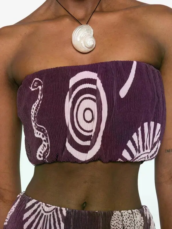 CALA DE LA CRUZ Odessa Strapless Top