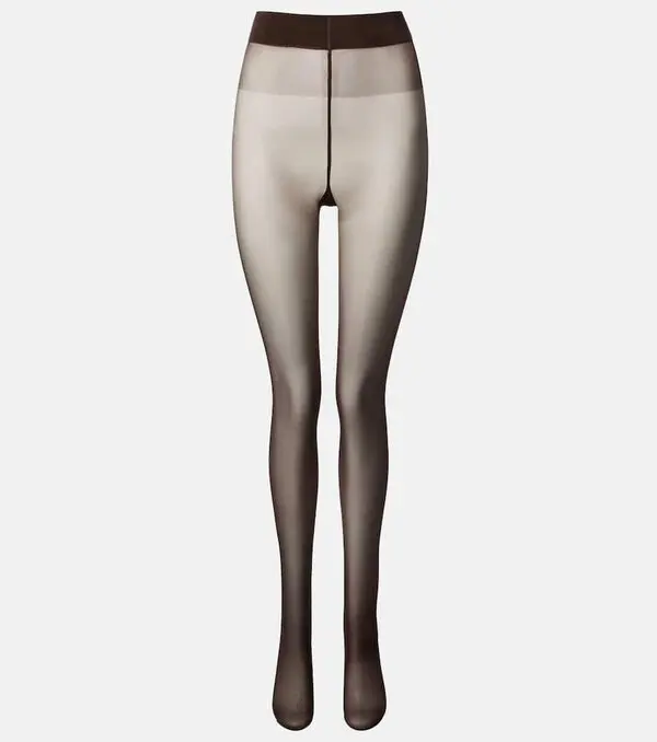 Wolford Satin Touch Tights - Brown