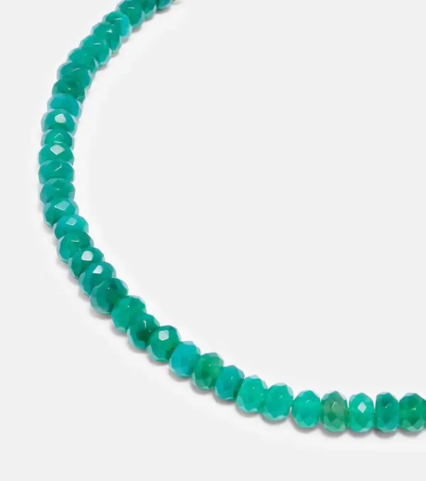 JENNIFER BEHR Beaded Gemstone Necklace