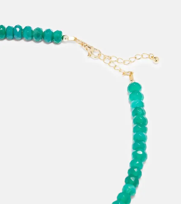 JENNIFER BEHR Beaded Gemstone Necklace