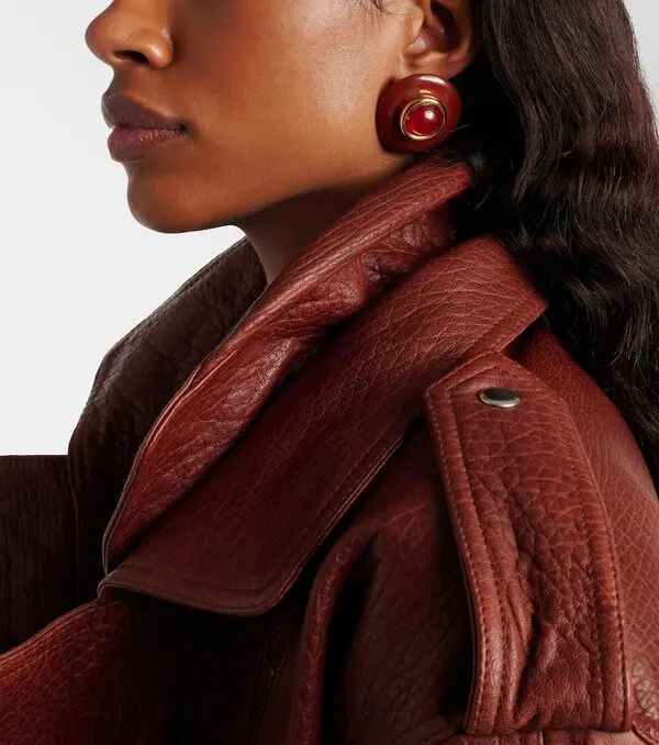JENNIFER BEHR Embellished Earrings - Brown