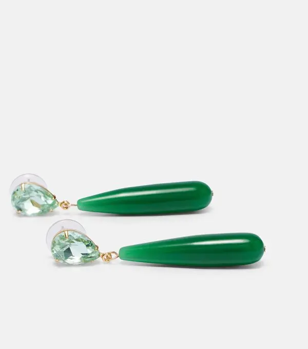 JENNIFER BEHR Caroline Embellished Drop Earrings