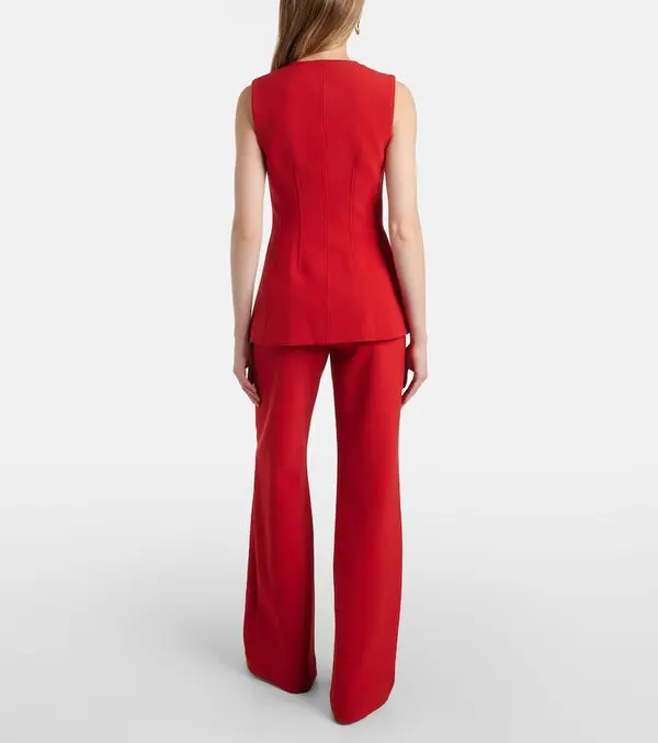 Veronica Beard Tonelli Wide-leg Trousers
