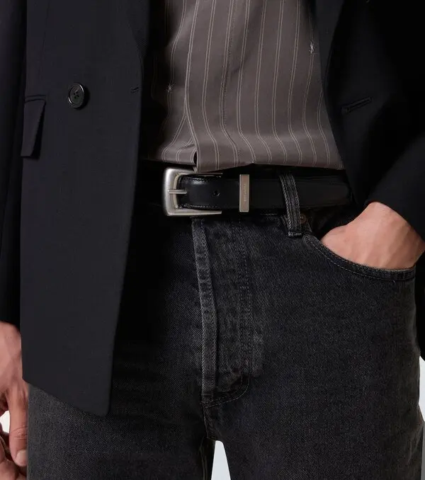 Saint Laurent Leather Belt