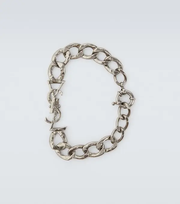 Saint Laurent Cassandre Bracelet - Silver