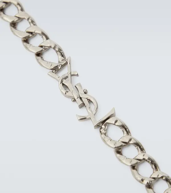 Saint Laurent Cassandre Bracelet - Silver