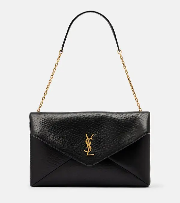 Saint Laurent Cassandre Leather Shoulder Bag